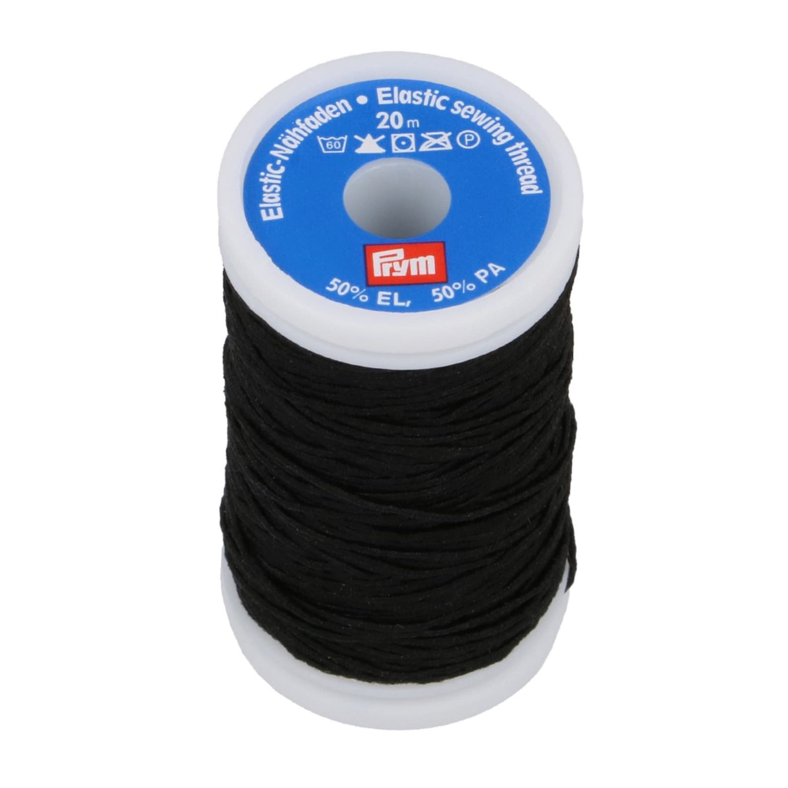 Elastic Thread PRYM Black - Lace Yarn - Elastic Yarn - 0.5 Mm 20 Meters ...