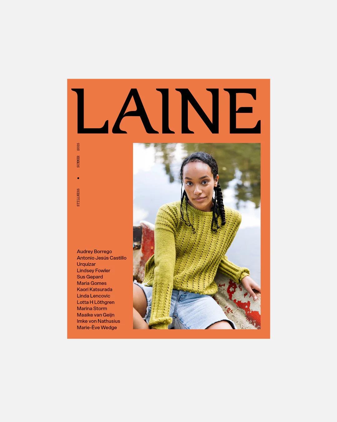 Laine Magazine Issue 25 - 2025 Summer - 12 Knitting Patterns in English ...