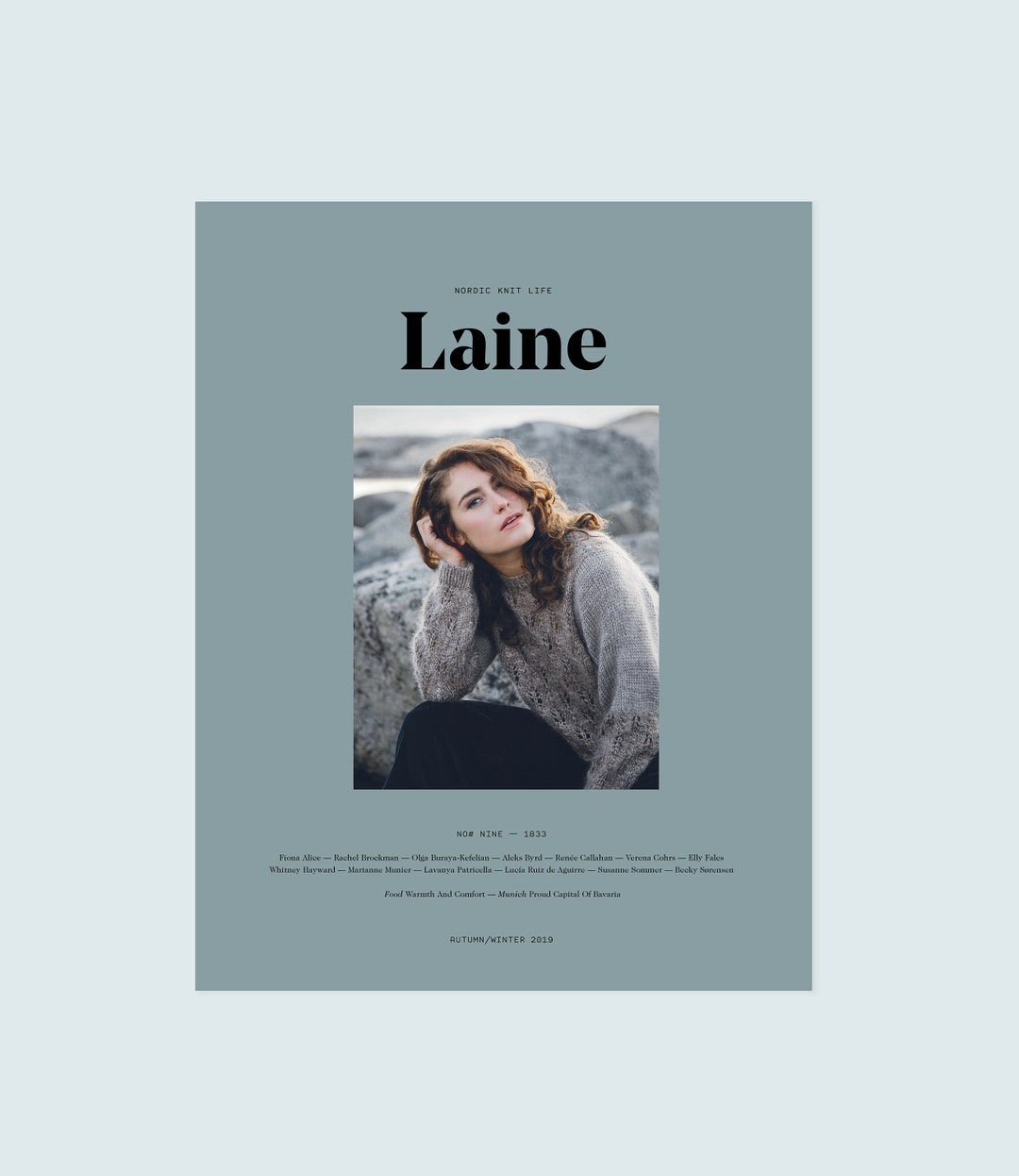 Laine Magazine Issue 9 - 2019 Fall/2020 Winter - 13 Knitting Patterns ...