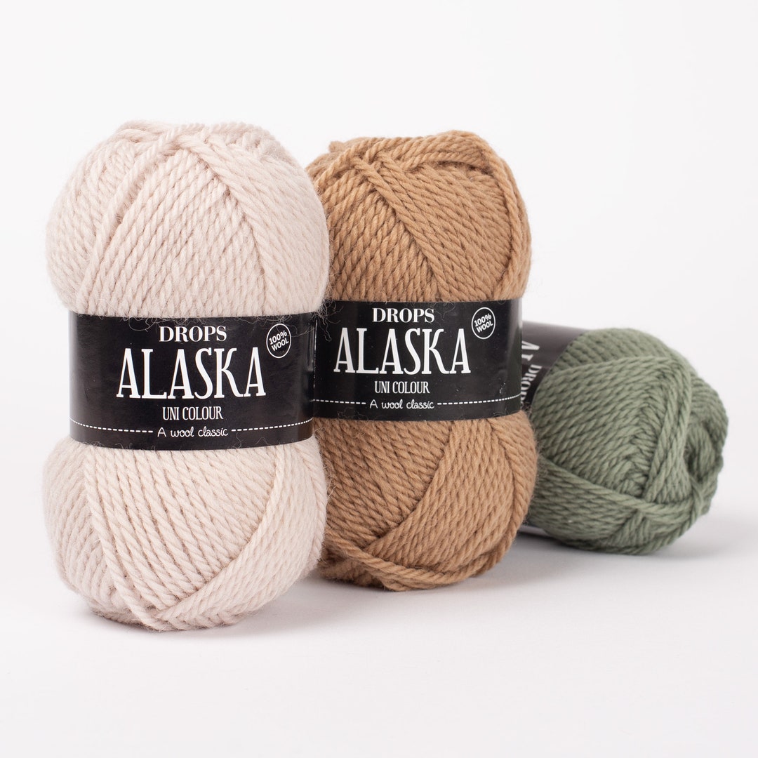 Knitting Yarn Aran Weight - Worsted Yarn - Pure Wool Yarn for Hats ...