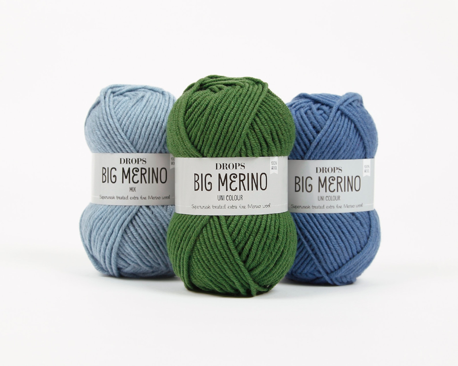 DROPS Big Merino Merino Wool Yarn Superwash Yarn 100 Wool Yarn Soft ...