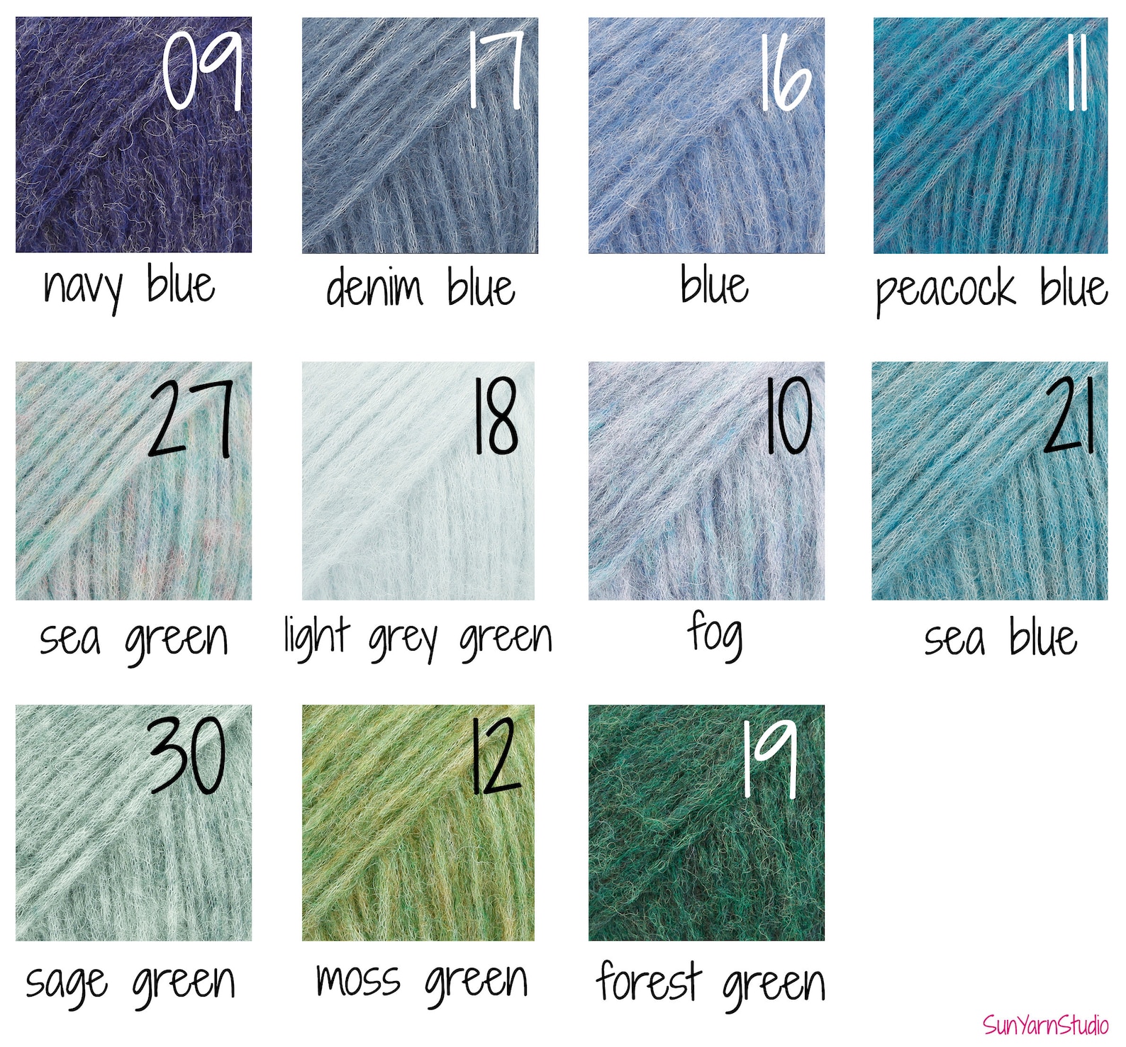 DROPS Air Knitting Yarn Aran Yarn Worsted Yarn Drops Yarn - Etsy