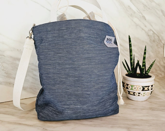 Knitting Project Bag -crochet Project Bag - Bag for Knitter - Yarn Tote ...