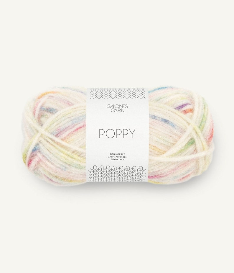 Sandnes Garn POPPY Alpaca Blend Bulky Yarn: 50 Grams 110 Meters (120 ...