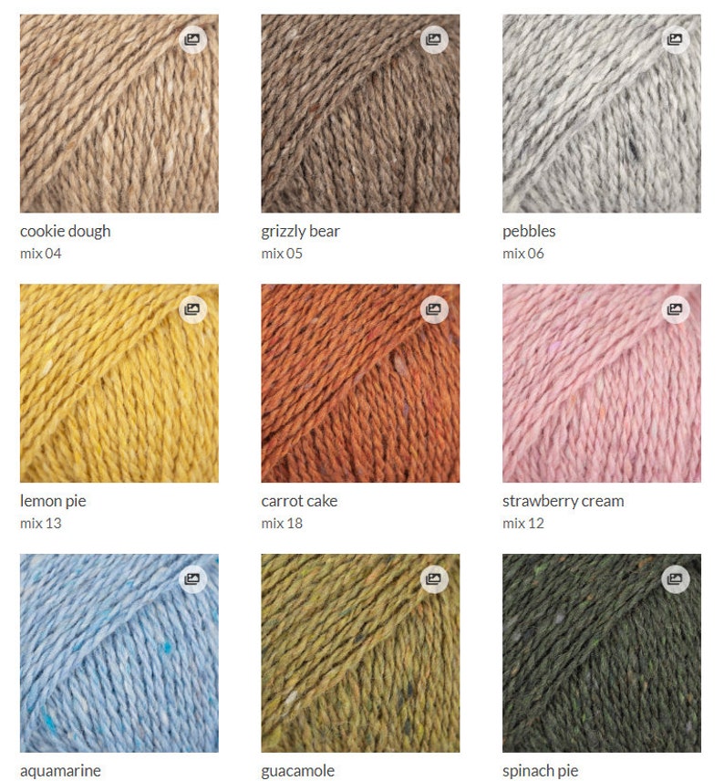 Tweed DK Yarn in Merino Wool and Alpaca for Sweaters Hats | Etsy