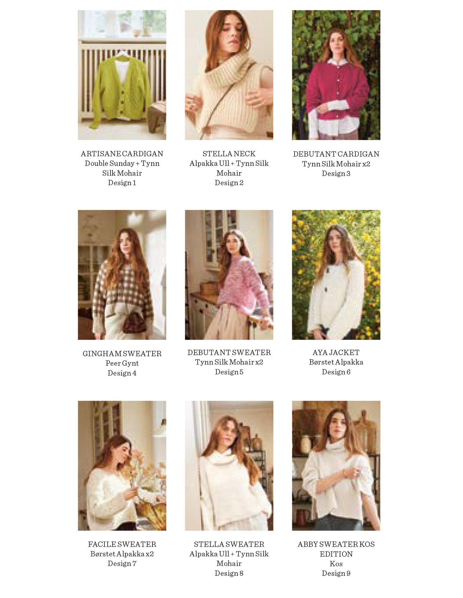 Sandnes Garn Knitting Pattern Book: 2308 DIY Vol 1 (english) - Requires ...