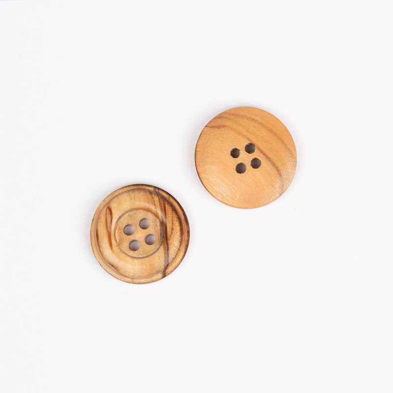 Natural Wood Buttons - Etsy
