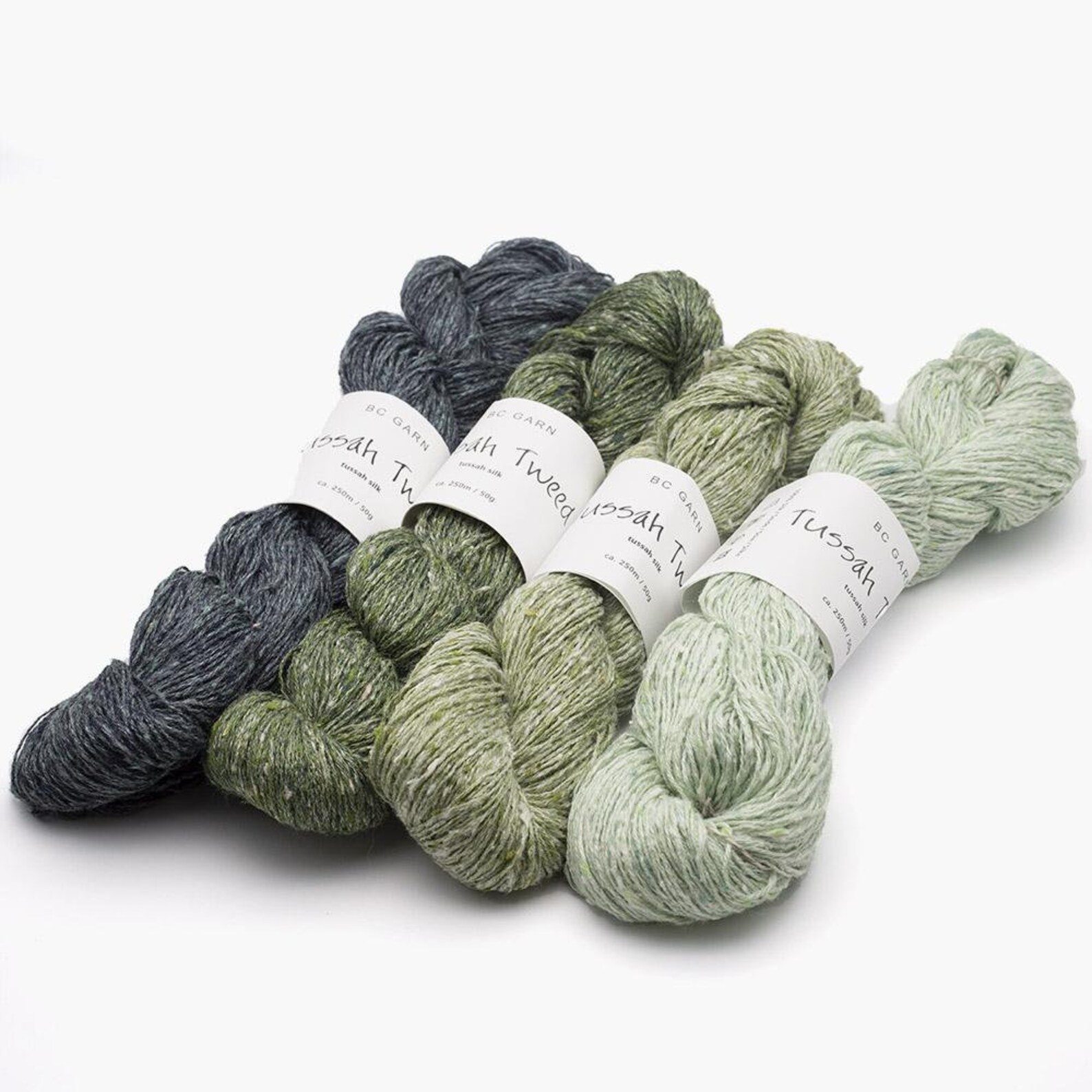 Tussah Silk Yarn for Knitting BC Garn Tussah Tweed Yarn - Etsy