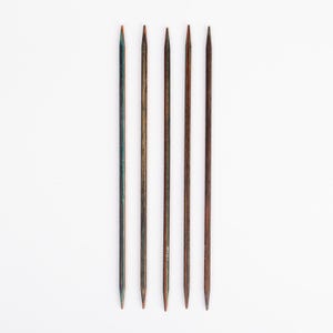 Knitting Needles Length 20 Cm 5.1 in - Wooden Needles - Double Pointed ...
