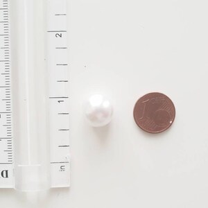 Pearl Ball Shaped Buttons 12 Mm - White Buttons Pearl - Buttons for ...