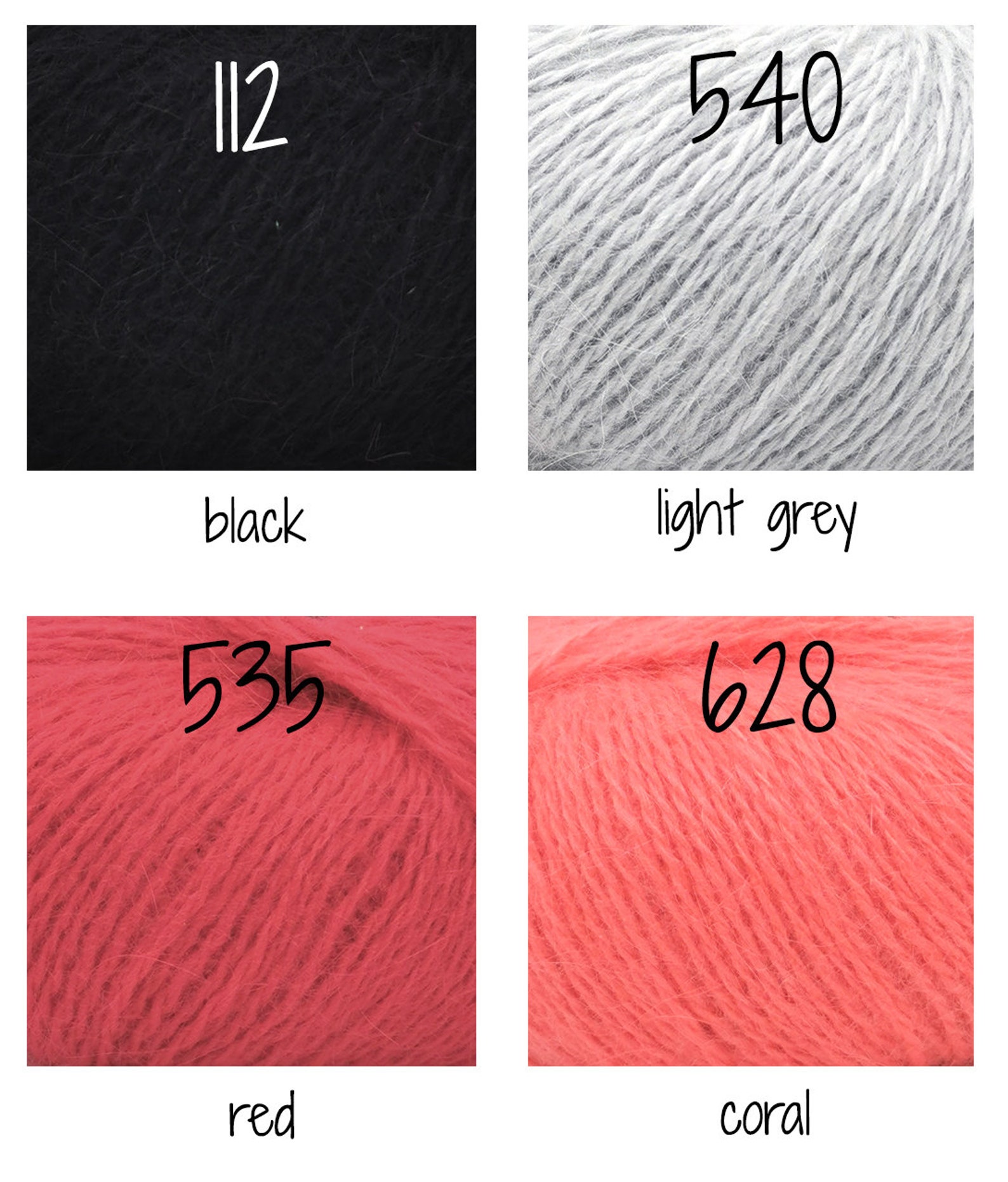 100% Angora Yarn for Knitting Tropical Lane Angora Fluffy - Etsy