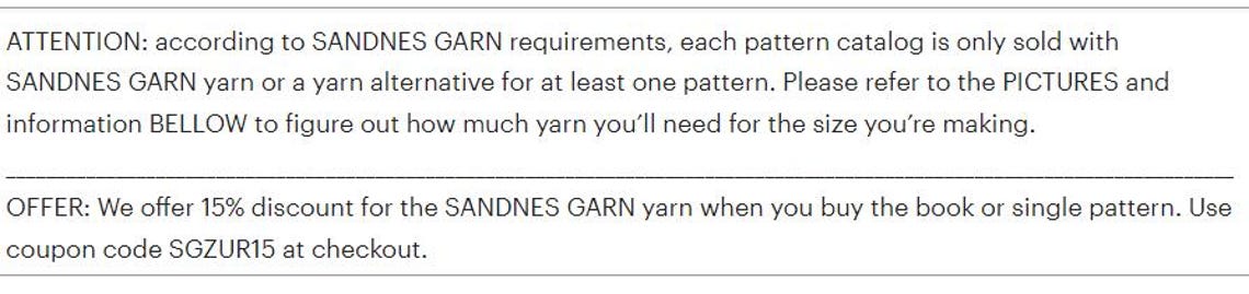 Padrão Sandnes Garn KINSLEY Suéter Júnior || Padrão impresso único 2408 ...
