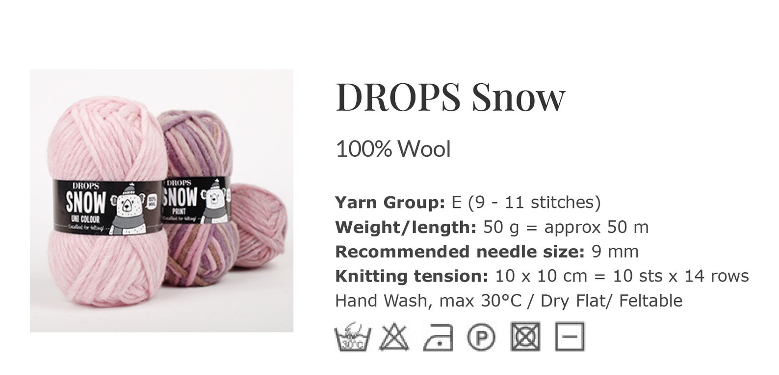 Chunky Wool Yarn Big Yarn Bulky Yarn DROPS SNOW ESKIMO Felting Yarn ...