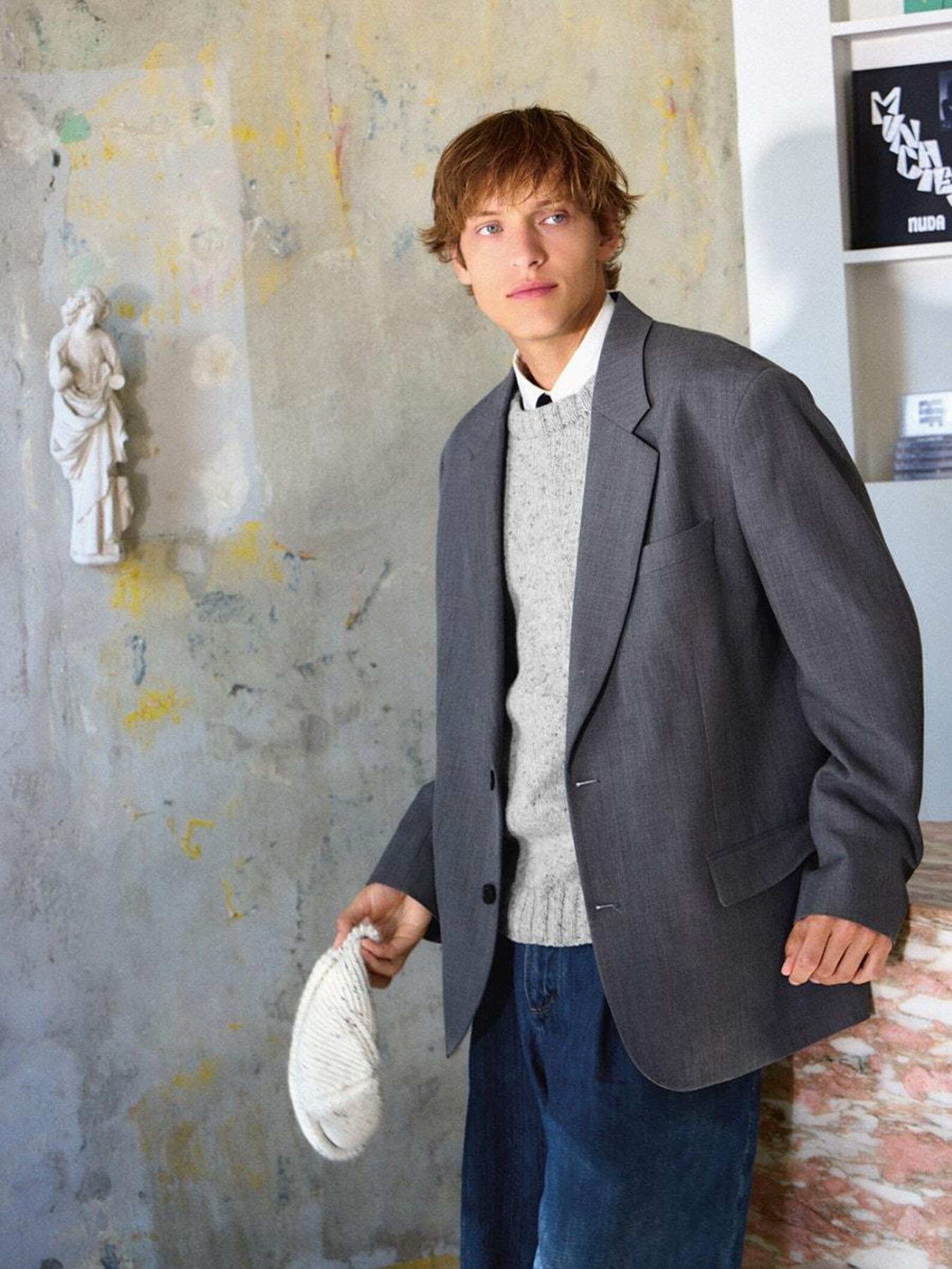 Brendan Tweed Sweater Pattern MAN - Sandnes Garn 2412 (printed ...
