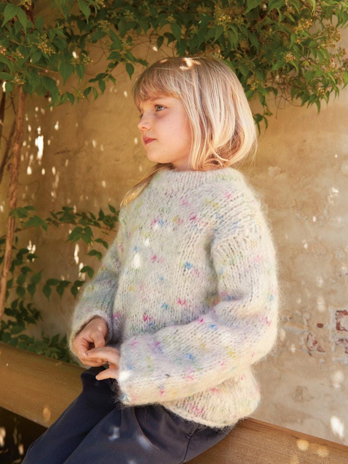 Sandnes Garn Pattern KINSLEY Sweater Junior || Single Printed Pattern ...