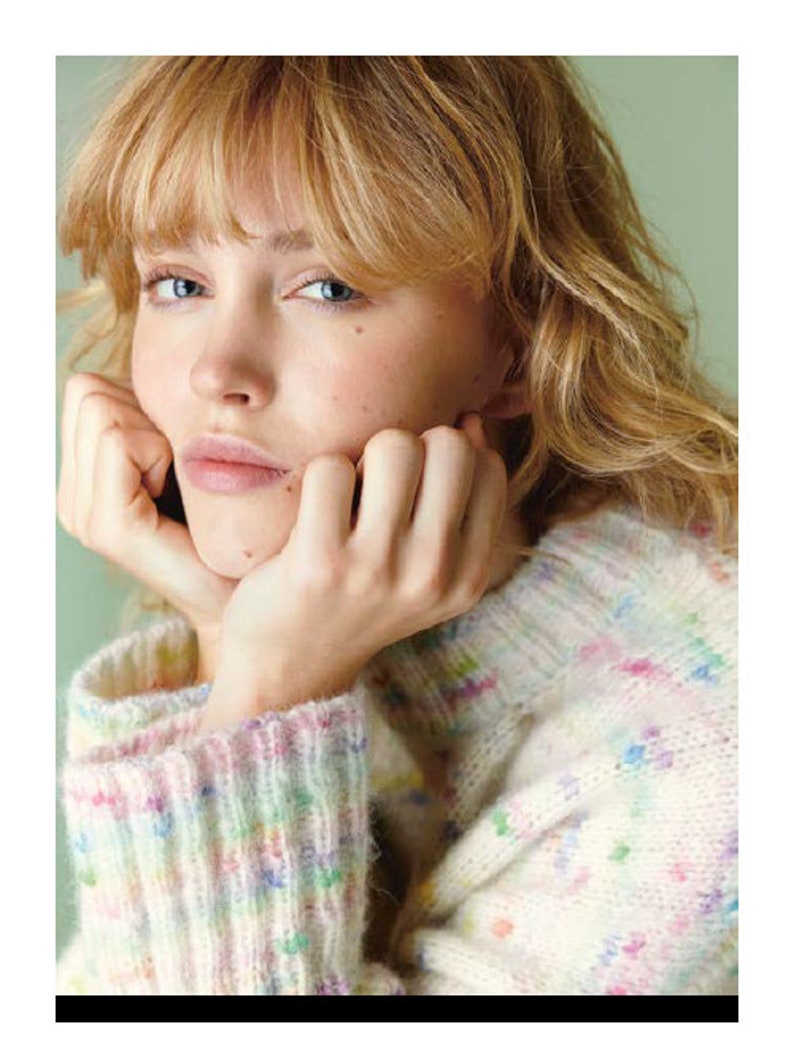 SANDNES GARN No. 2313 POPPY Knitting Pattern Book in English. Only ...