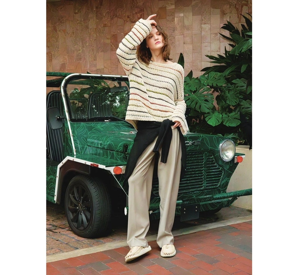 SEBRINA Suéter padrão Sandnes Garn 2404 || Padrão impresso único 2404 ...