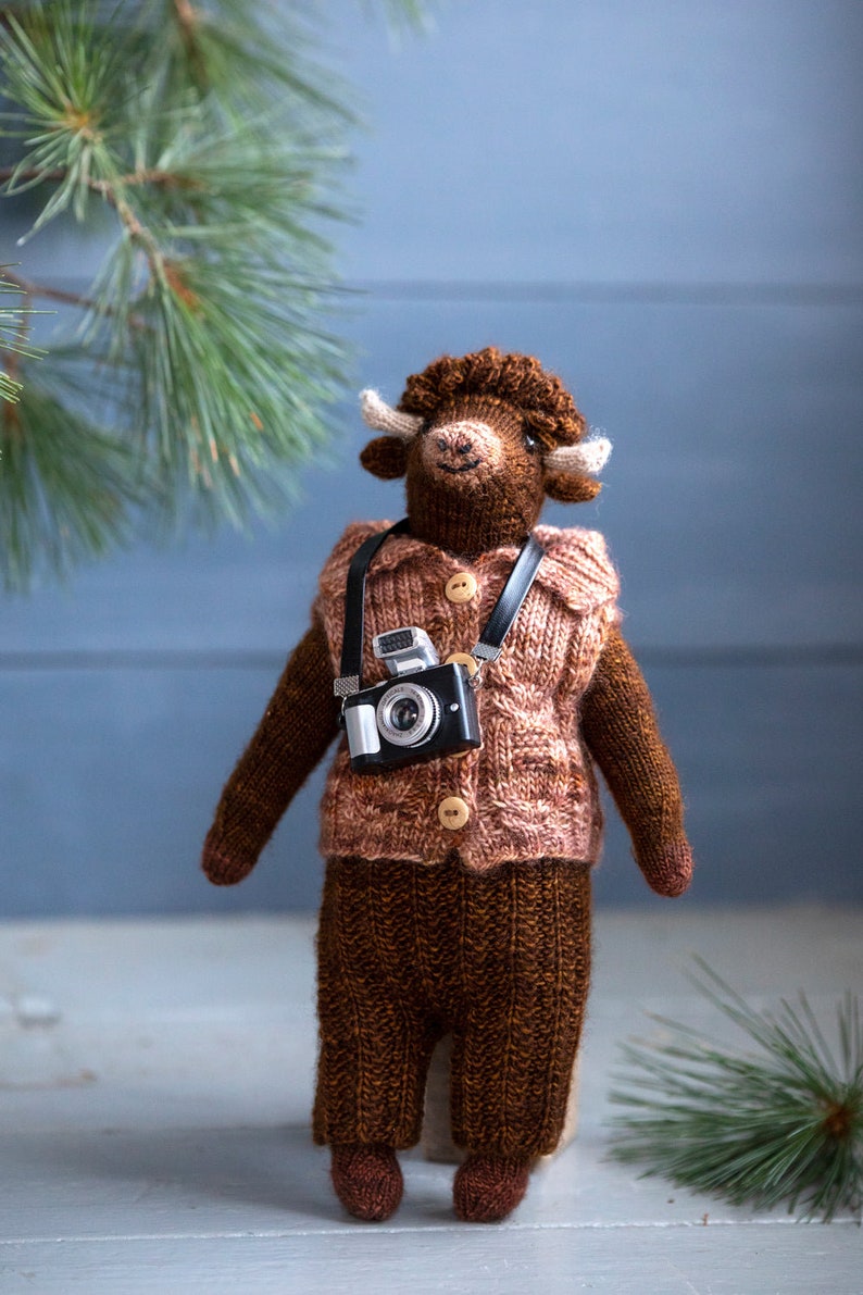 Knitting Book MOUCHE & FRIENDS in English by Cinthia Vallet 12 Knitted ...