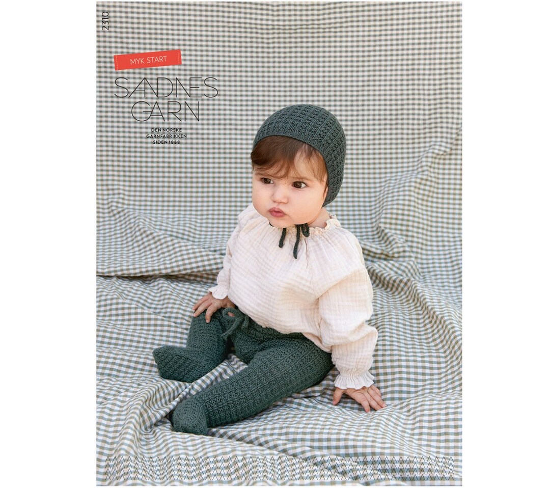 SANDNES GARN Patterns Book No. 2310 for Babies From NB to 24M || Can Be ...