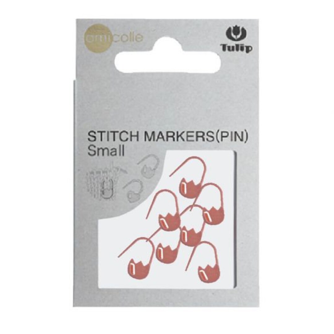 TULIP Stitch Markers of Pink Tulip Pack of 7 Pieces Os SMALL Size ...