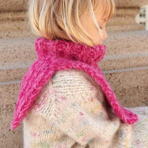 Sandnes Garn Pattern HANNAH Neck Junior || Single Printed Pattern 2408 No. 10 || EN || Available ...