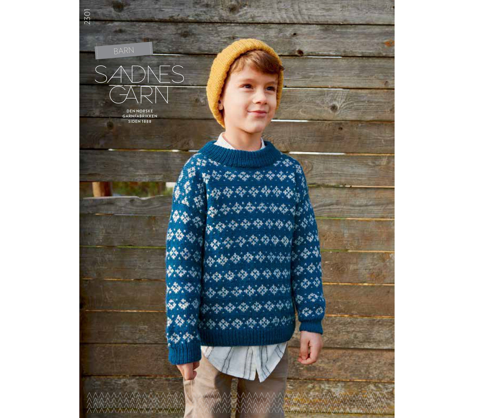 SANDNES GARN No. 2301 Knitting Magazine for Kids. Only Available ...