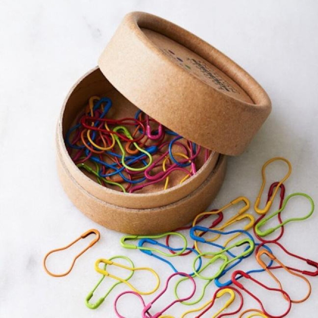 Set of 60 Removable Metal Stitch Markers Safety Pins - Cocoknits ...