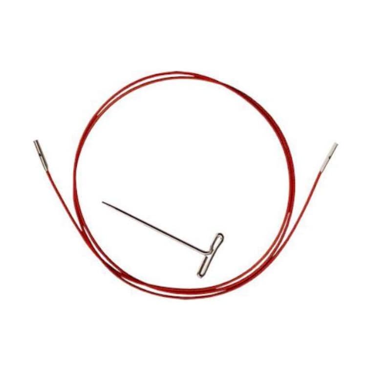Chiaogoo Cables TWIST Red Lace for Needle Tips: Mini, Small and Large ...
