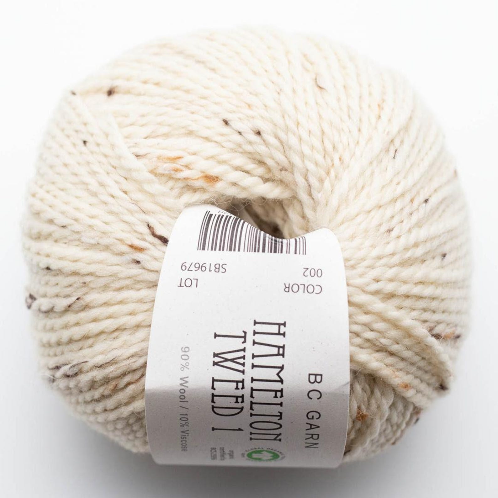 BC Garn Hamelton TWEED 1 Yarn, 90/10 Wool/viscose Blend, Aran Weight - Etsy