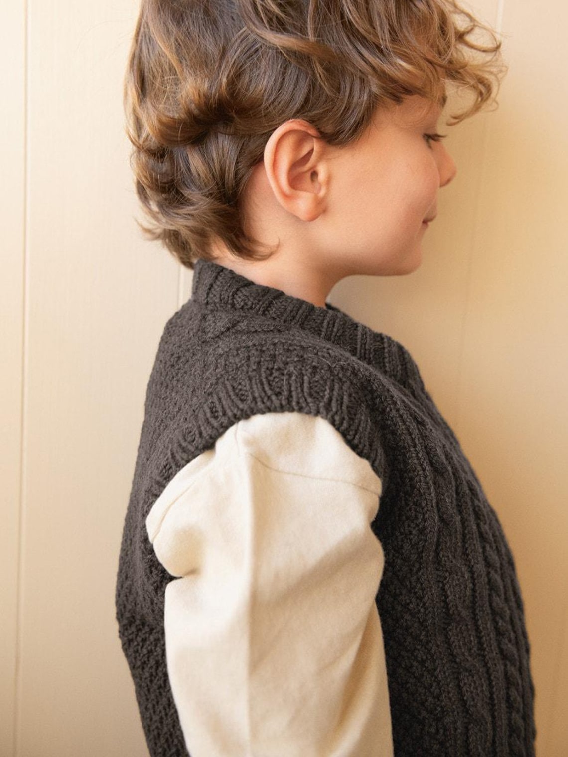 Modelo Sandnes Garn CASPIAN Slipover Junior || Modelo impresso único ...