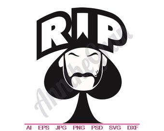 Rest in peace svg | Etsy