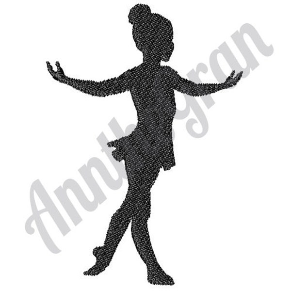 Dancer Embroidery Design - Etsy