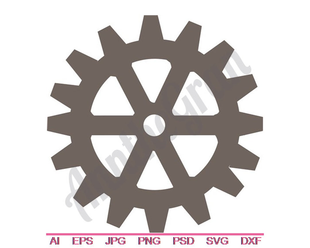 Bicycle Gear Svg, Dxf, Eps, Png, Jpg, Vector Art, Clipart, Cut File ...