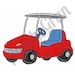 Golf Cart Embroidery Design. Machine Embroidery Design. Golf Cart ...