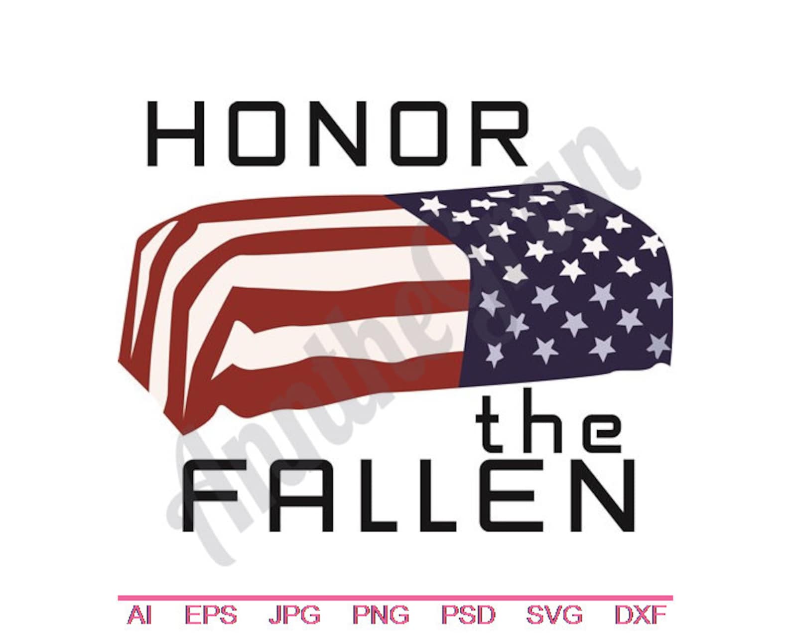 Fallen Soldier Svg, Dxf, Eps, Png, Jpg, Vector Art, Clipart, Cut File ...