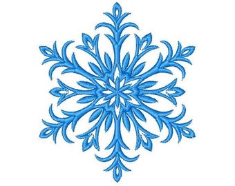 Snowflake Embroidery Design Set, Snowflake Silhouette, Merry Christmas Embroidery, Christmas ...