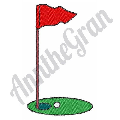 Golf Ball Applique Machine Embroidery Design Machine - Etsy