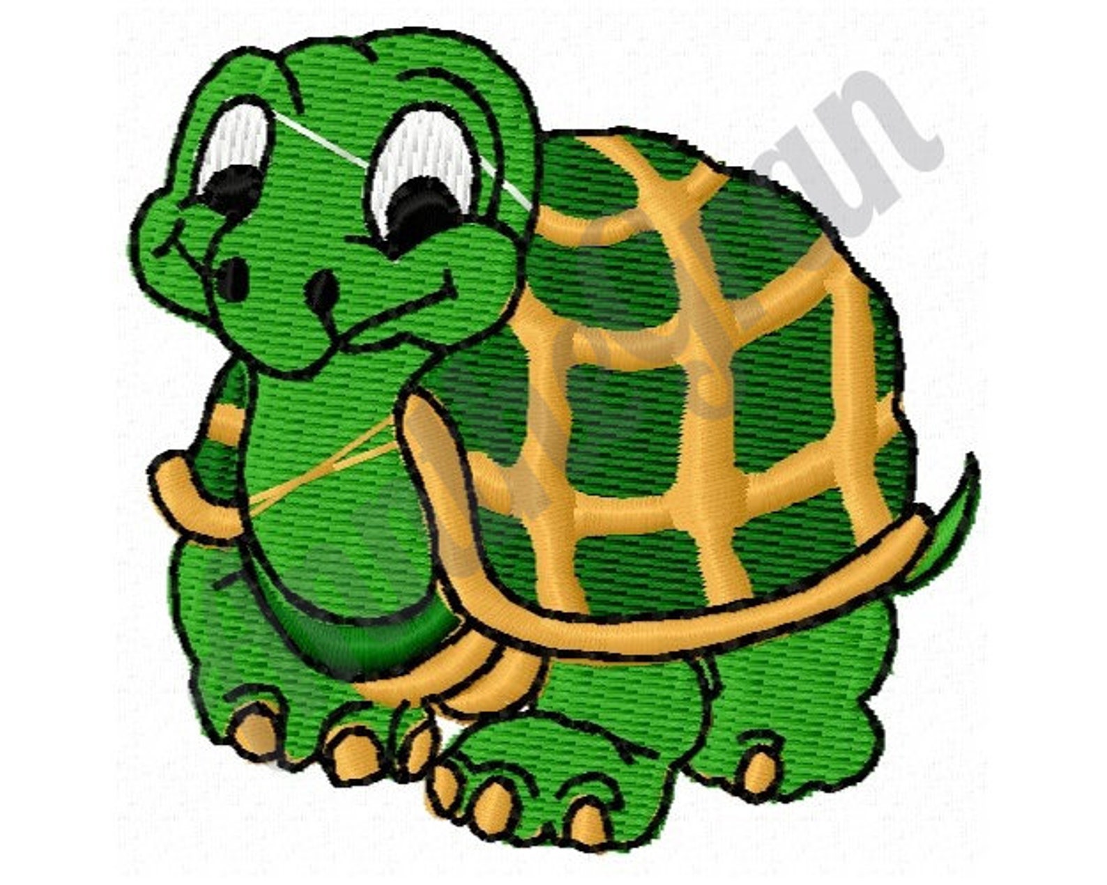 Baby Turtle Embroidery Design. Machine Embroidery Design. - Etsy