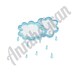 Rain Clouds Embroidery Design. Machine Embroidery Design. - Etsy