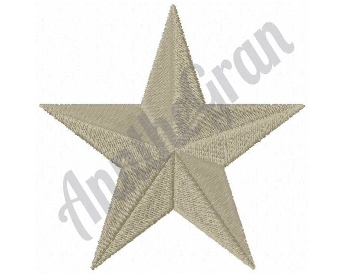Star Embroidery Design. Machine Embroidery Design. Star Shape | Etsy