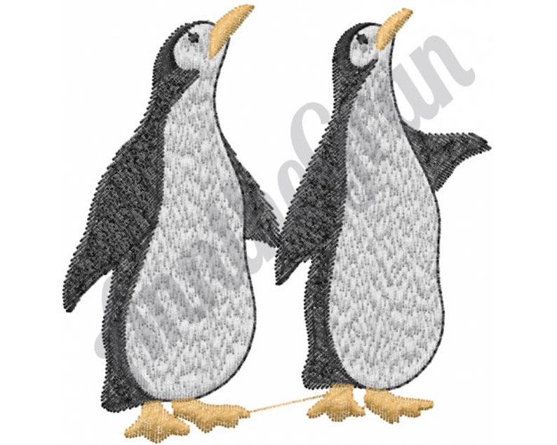 Penguins Embroidery Design. Machine Embroidery Design. Penguin - Etsy UK