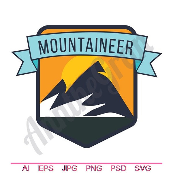 Mountaineers Logo Svg - Etsy