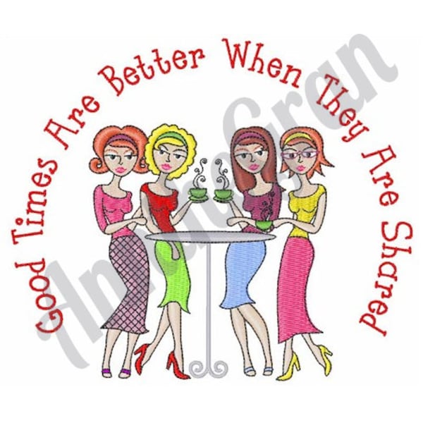 Friends Embroidery - Etsy