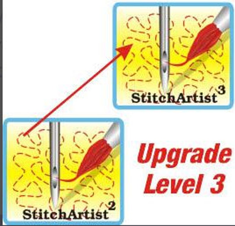 EMBRILLIANCE Stitchartist Level 3 UPGRADE Version From Level 2 to Level 3 Embroidery Software ...