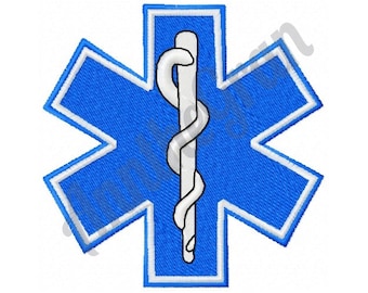 Medical Symbol Embroidery Design | Etsy