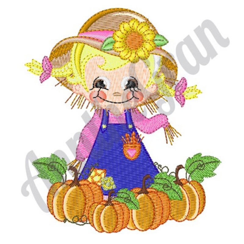 Scarecrow Embroidery - Etsy