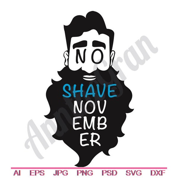 No Shave November - Etsy