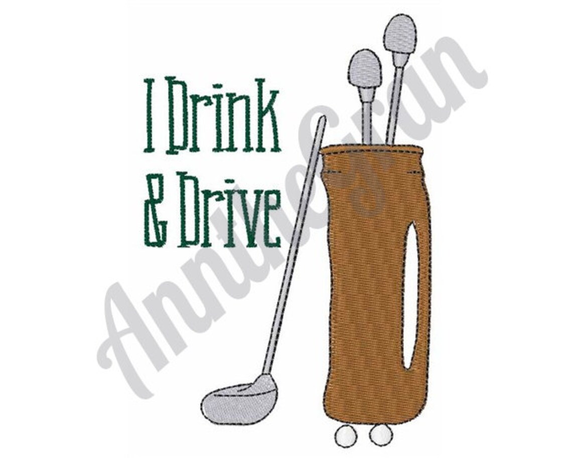 Golf Kit Embroidery Design. Golfing Embroidery Design. Golf - Etsy
