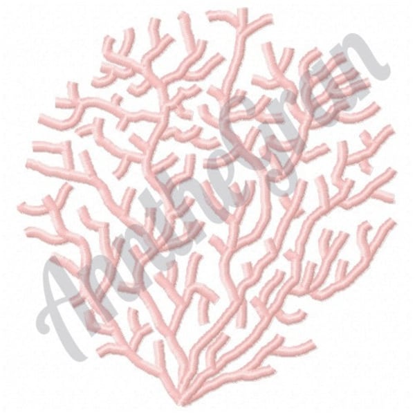 Coral Embroidery - Etsy