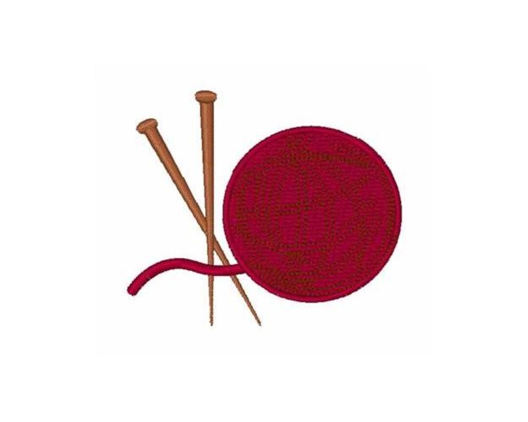 Knitting - Machine Embroidery Design - Etsy